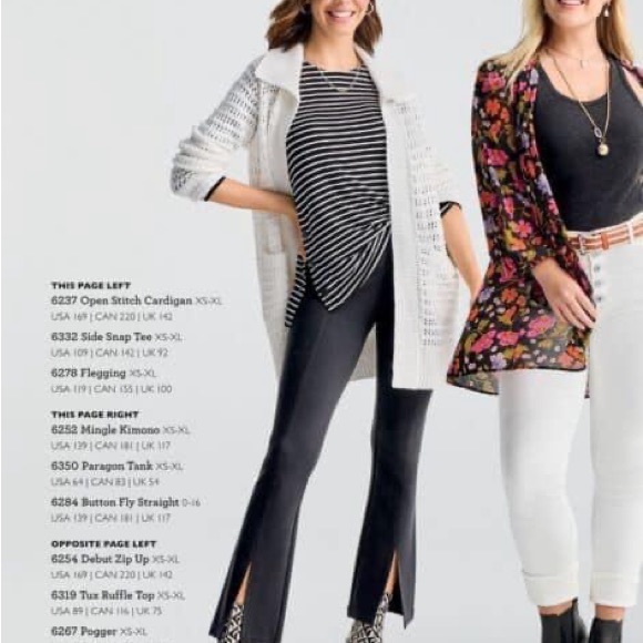 CAbi | Pants & Jumpsuits | Cabi Black Flegging Knit Pant Spring 23 ...